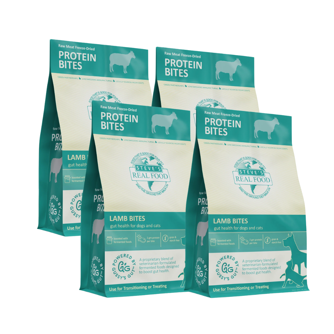 Lamb Protein Bites Treats (4-Pack) – Raw Pet Food